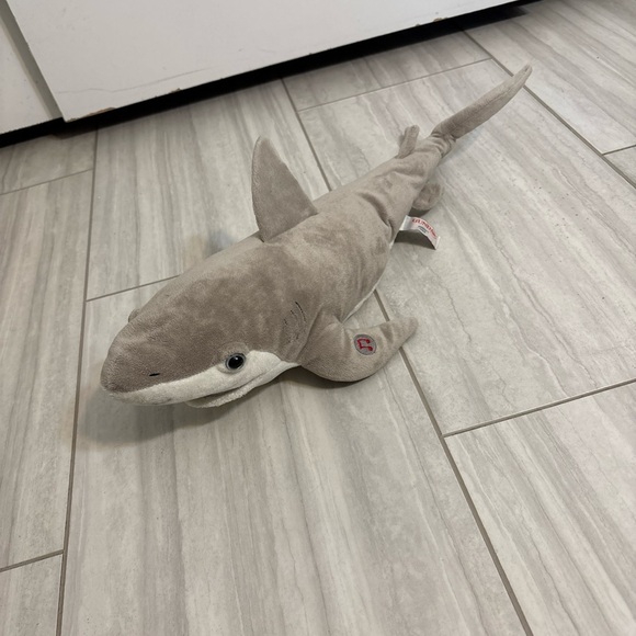 Gund | Other | Gund Fun Singing Wiggling Shark Sharpie Plush Stuff ...